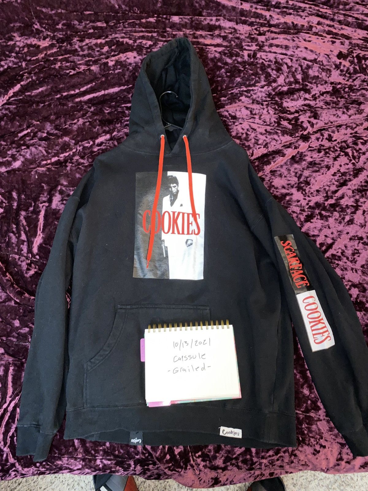 Universal Studios Cookies scarface edition Hoodie | Grailed