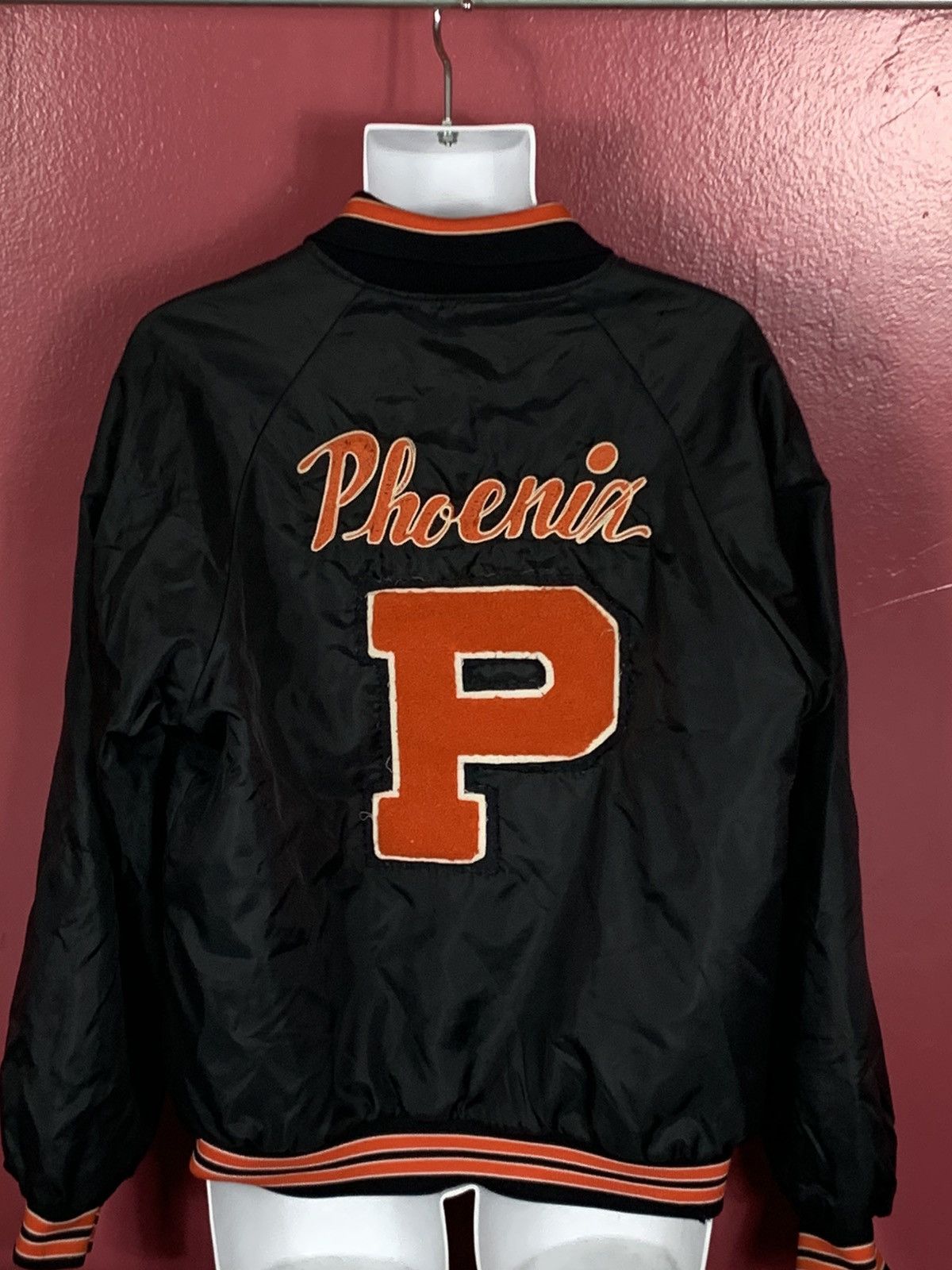 Vintage Vintage 80s Phoenix Varsity Bomber Jacket | Grailed