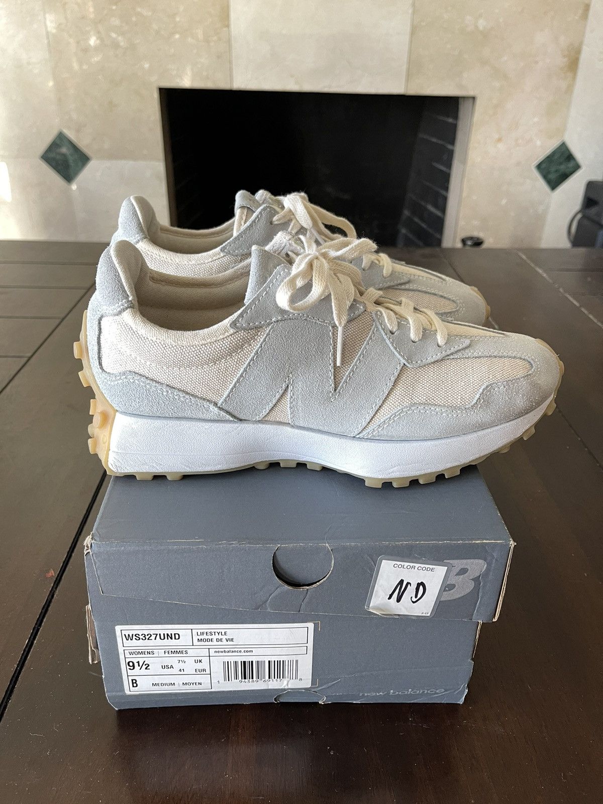 New Balance New Balance 327 “Light Blue Beige” | Grailed