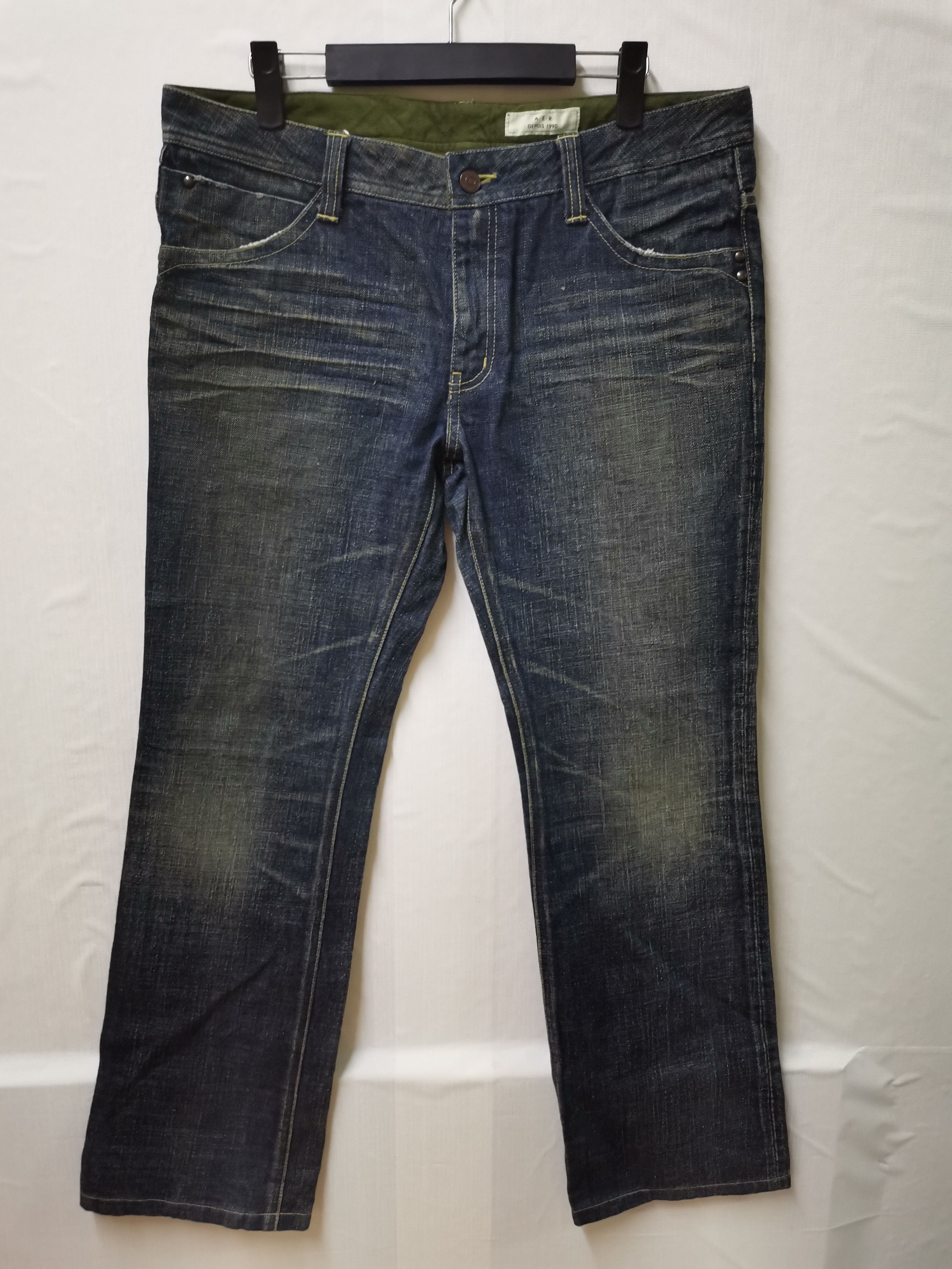 Japanese Brand × Vintage VANTAGE A. E. R DEPUIS 1990 JEANS DENIM | Grailed