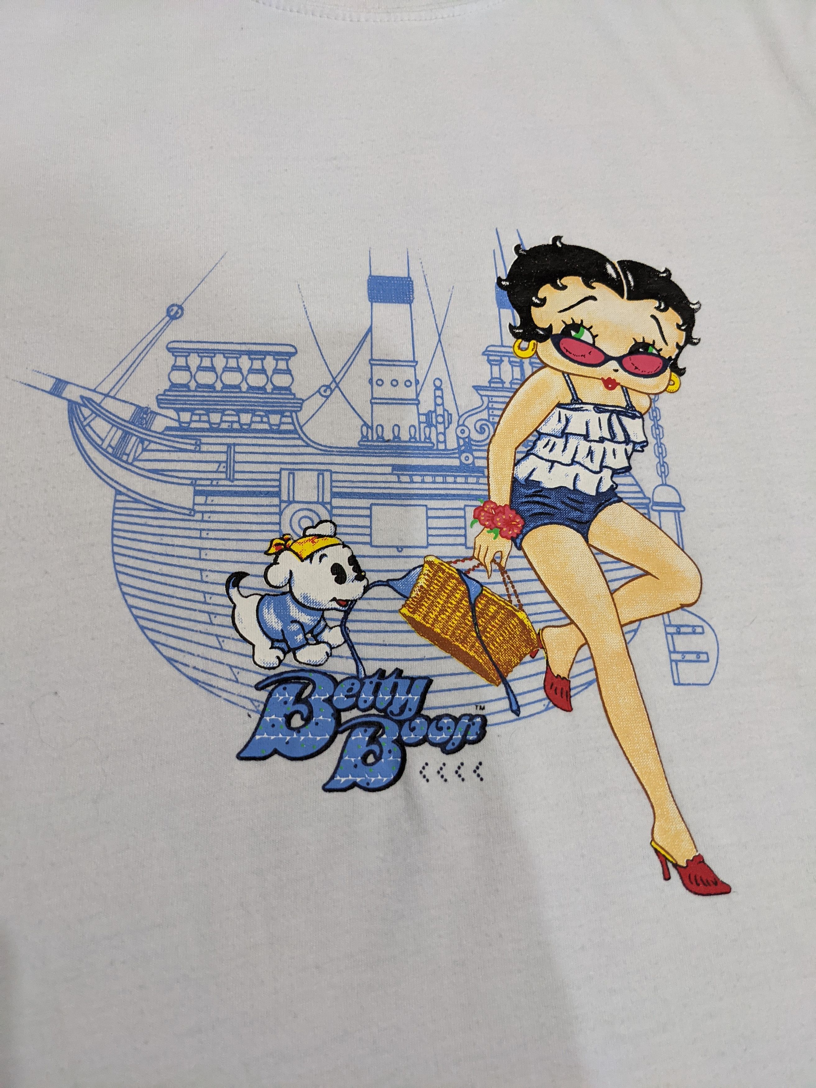 Cartoon Network × Vintage Betty Boop 2004 Official Merchandise Tees ...