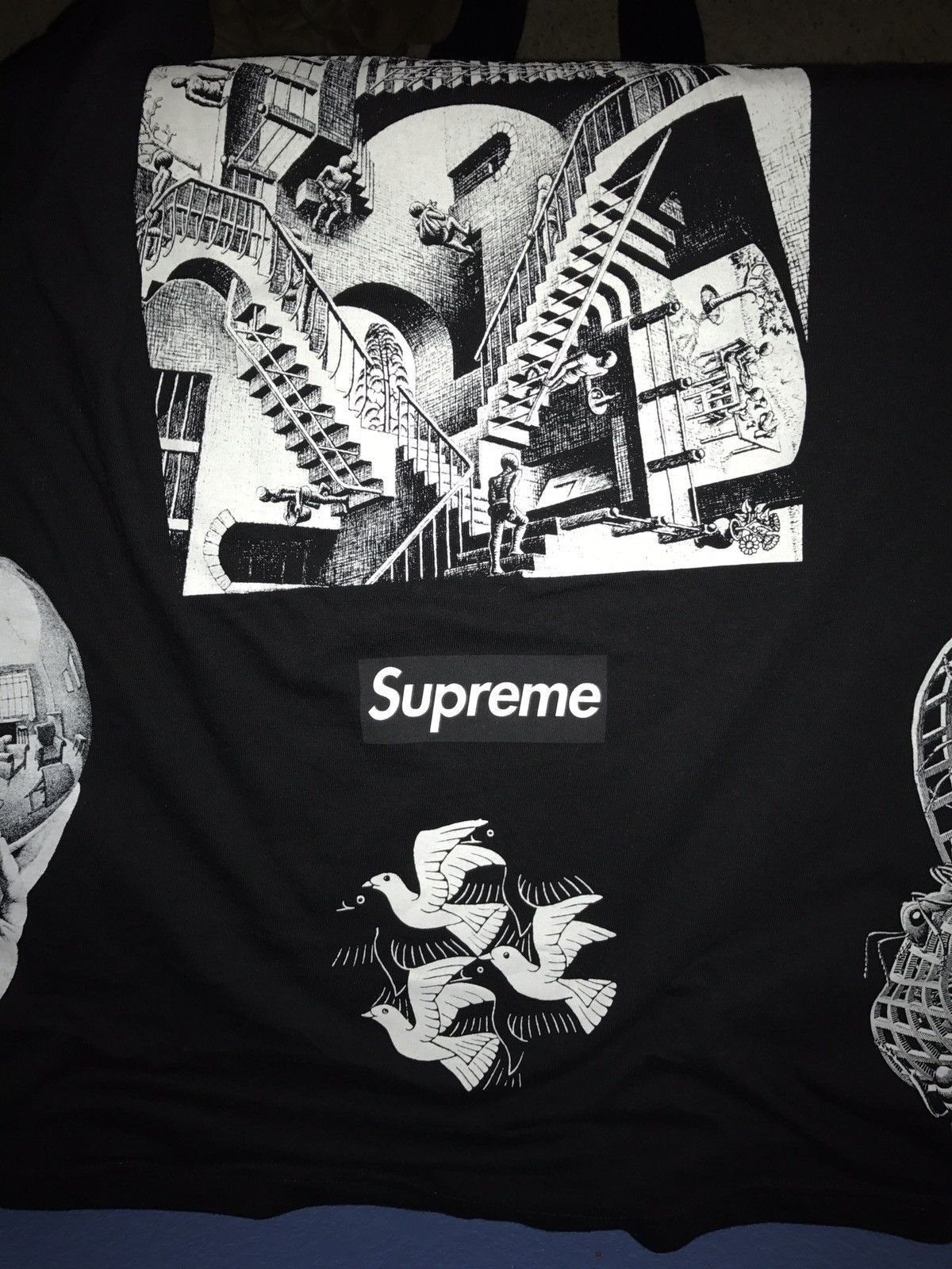 Supreme Mc Escher Collage Tee | Grailed