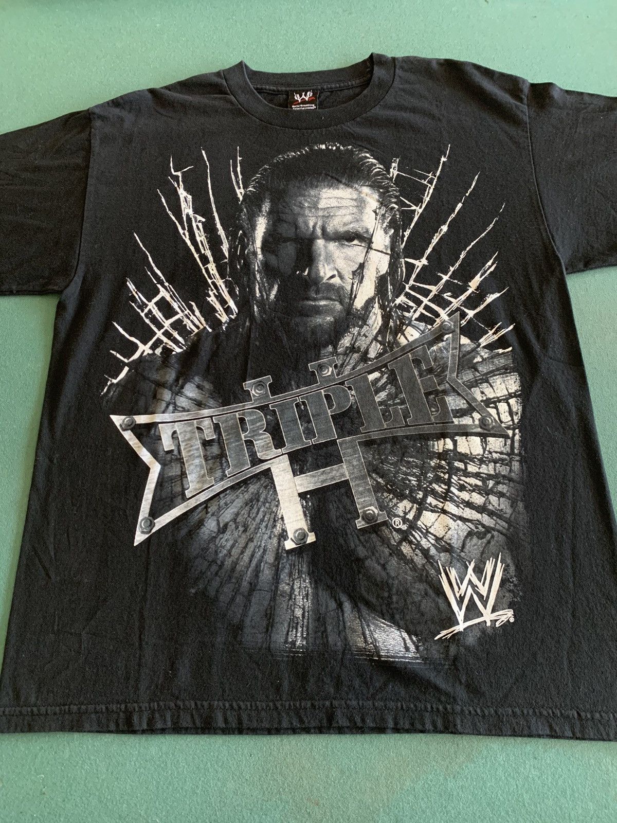 Vintage × WWE × WWF WWE Triple H shirt | Grailed