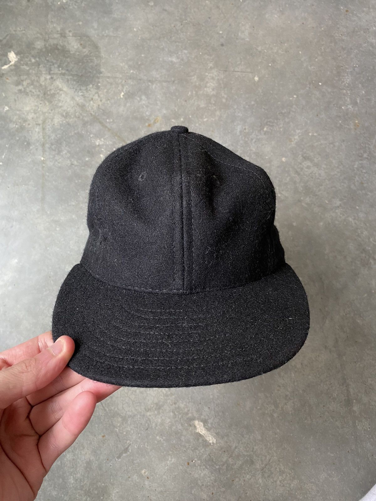 Ebbets Field Flannels Made in USA Black Hat | Grailed