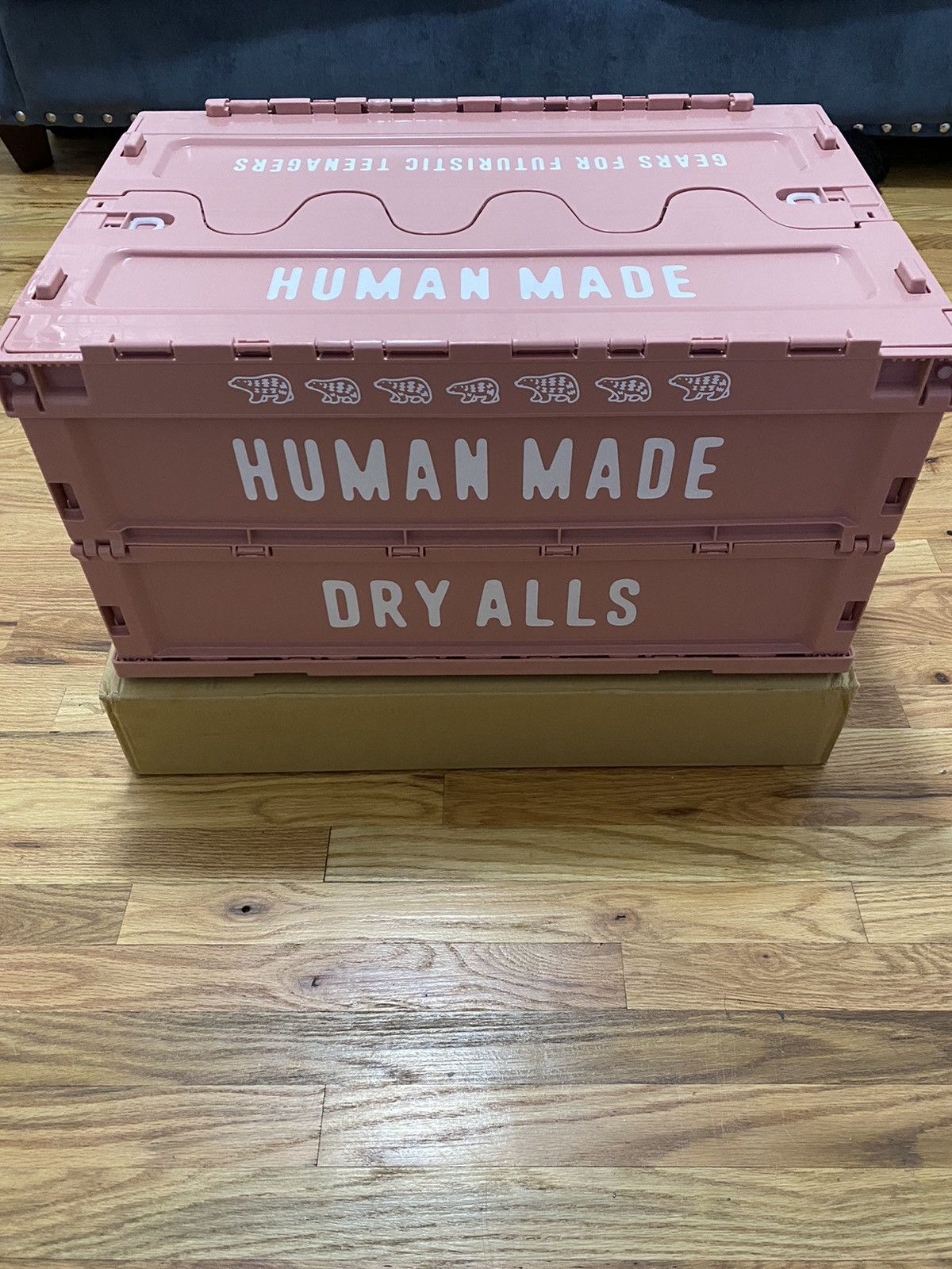 Human Made Human Made 74L Pink Foldable Container | Grailed