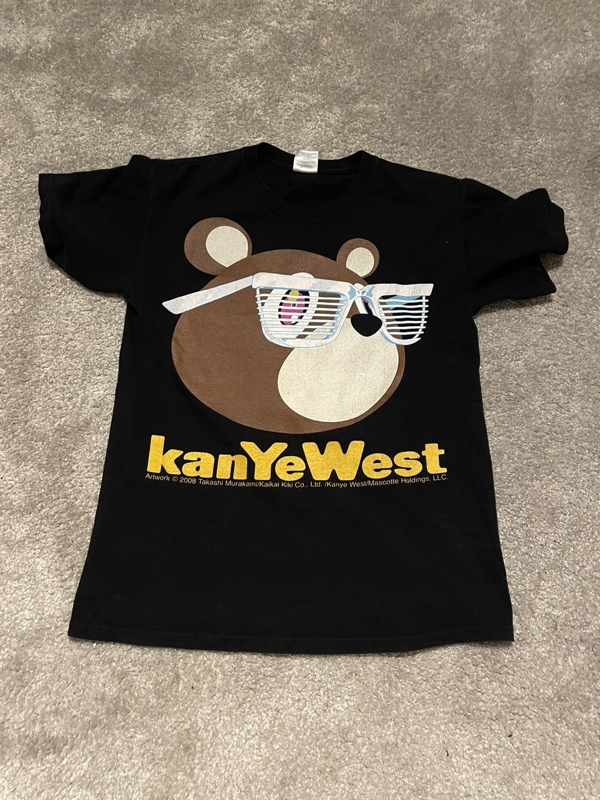 Kanye West × Rap Tees × Takashi Murakami Kanye West Graduation merch by ...