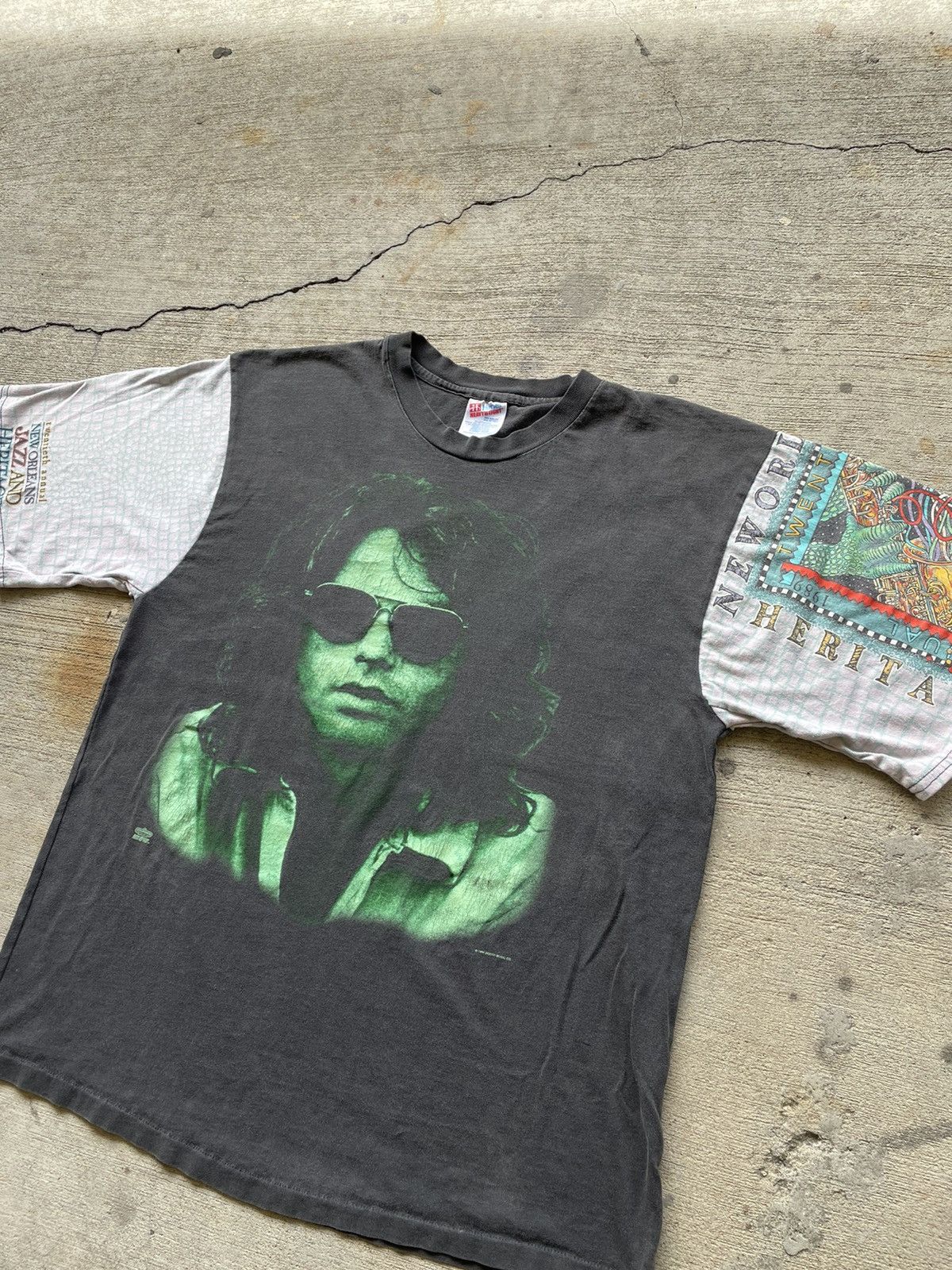 1 Of 1 × Vintage Reconstructed Hybrid 90s Jim Morrison Beefy Lizard ...