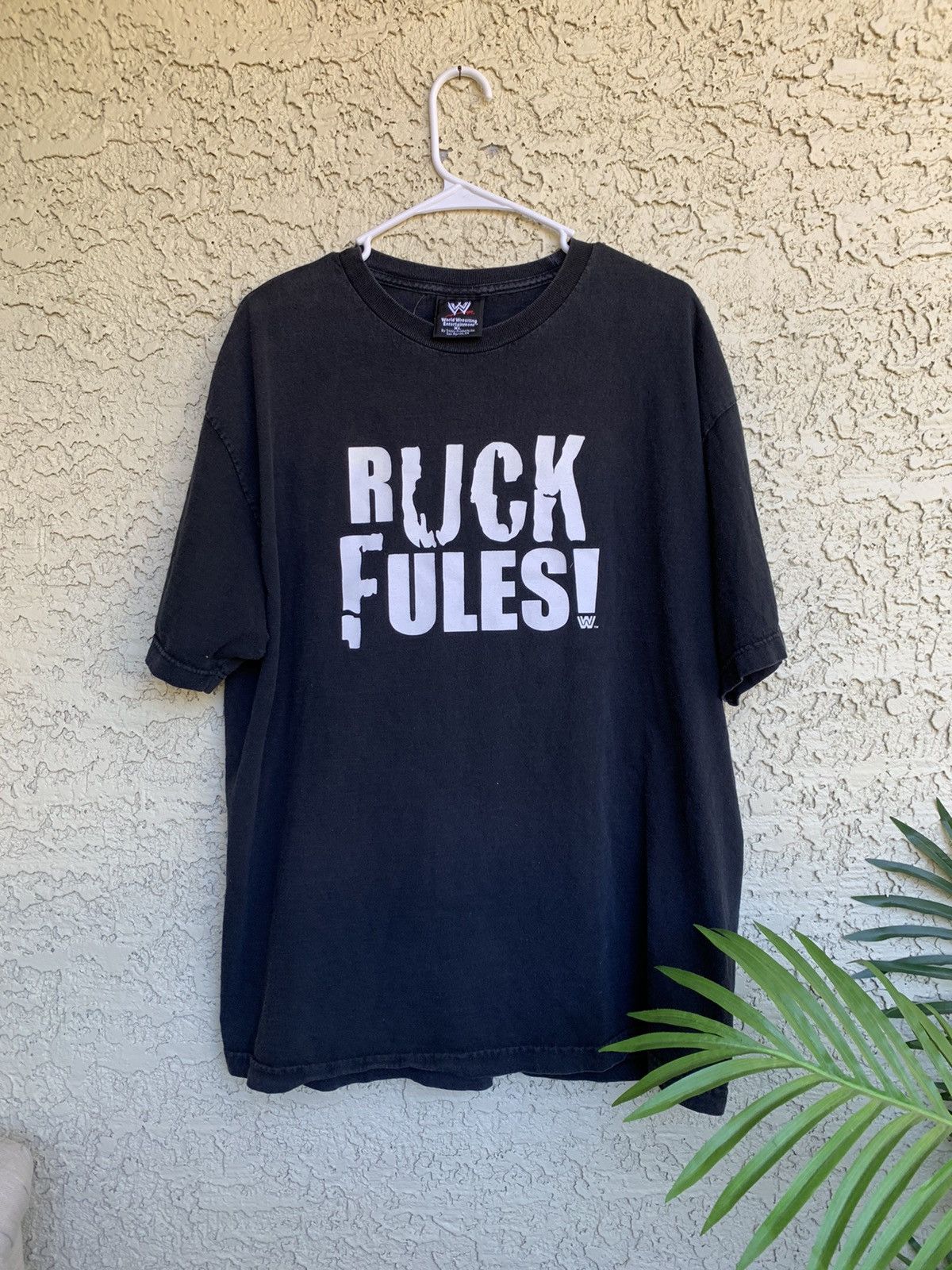 Vintage × WWE Vintage 2005 WWE John Cena “Ruck Fules” WrestleMania 21 ...