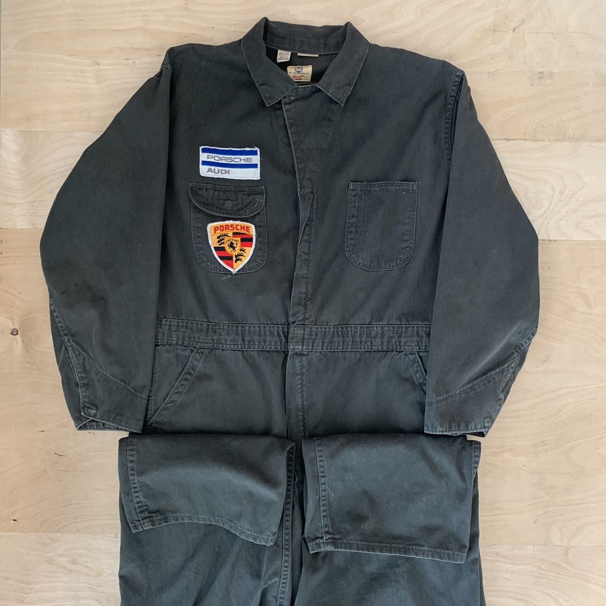 Vintage Vintage Porsche Mechanic Coveralls Size 46 Big Ben Overalls ...