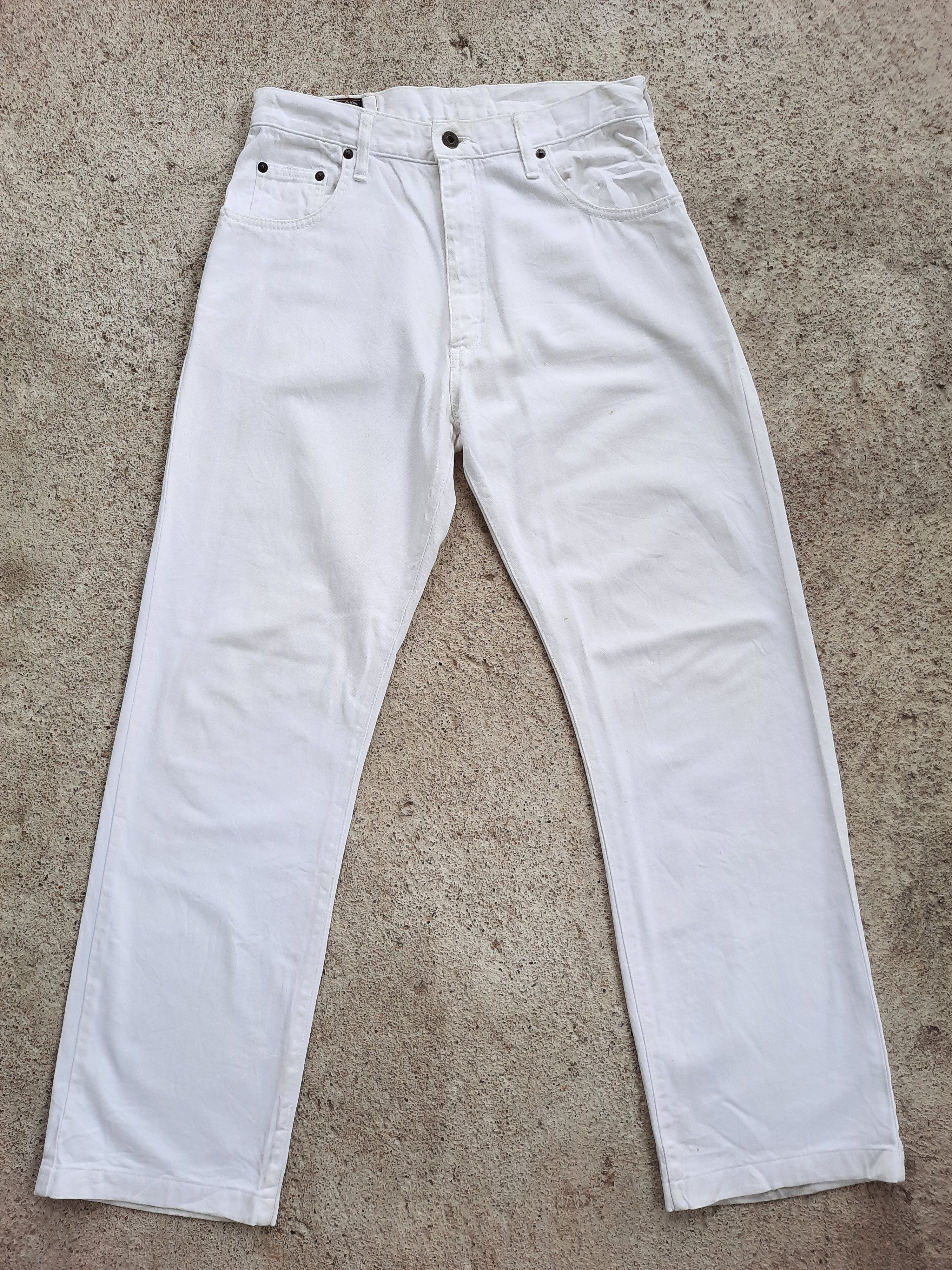Edwin Edwin white jeans pants | Grailed