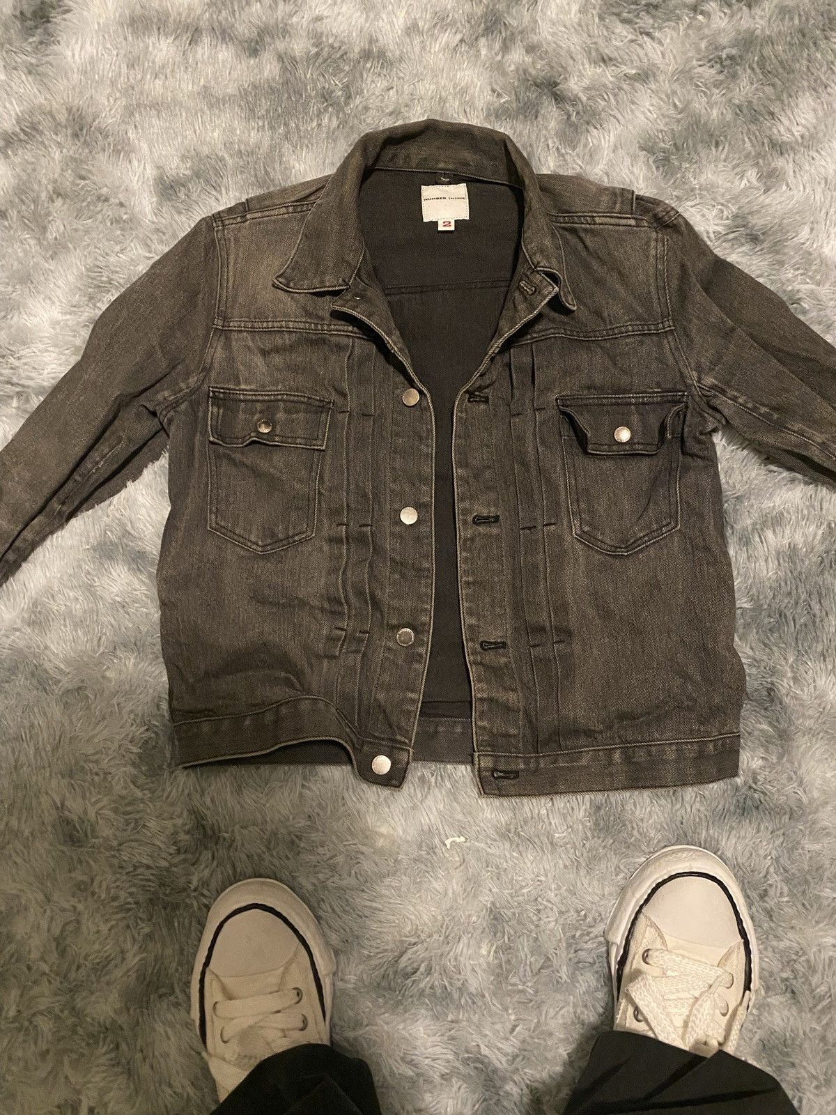 Number (N)ine Number Nine Denim Jacket " | Grailed