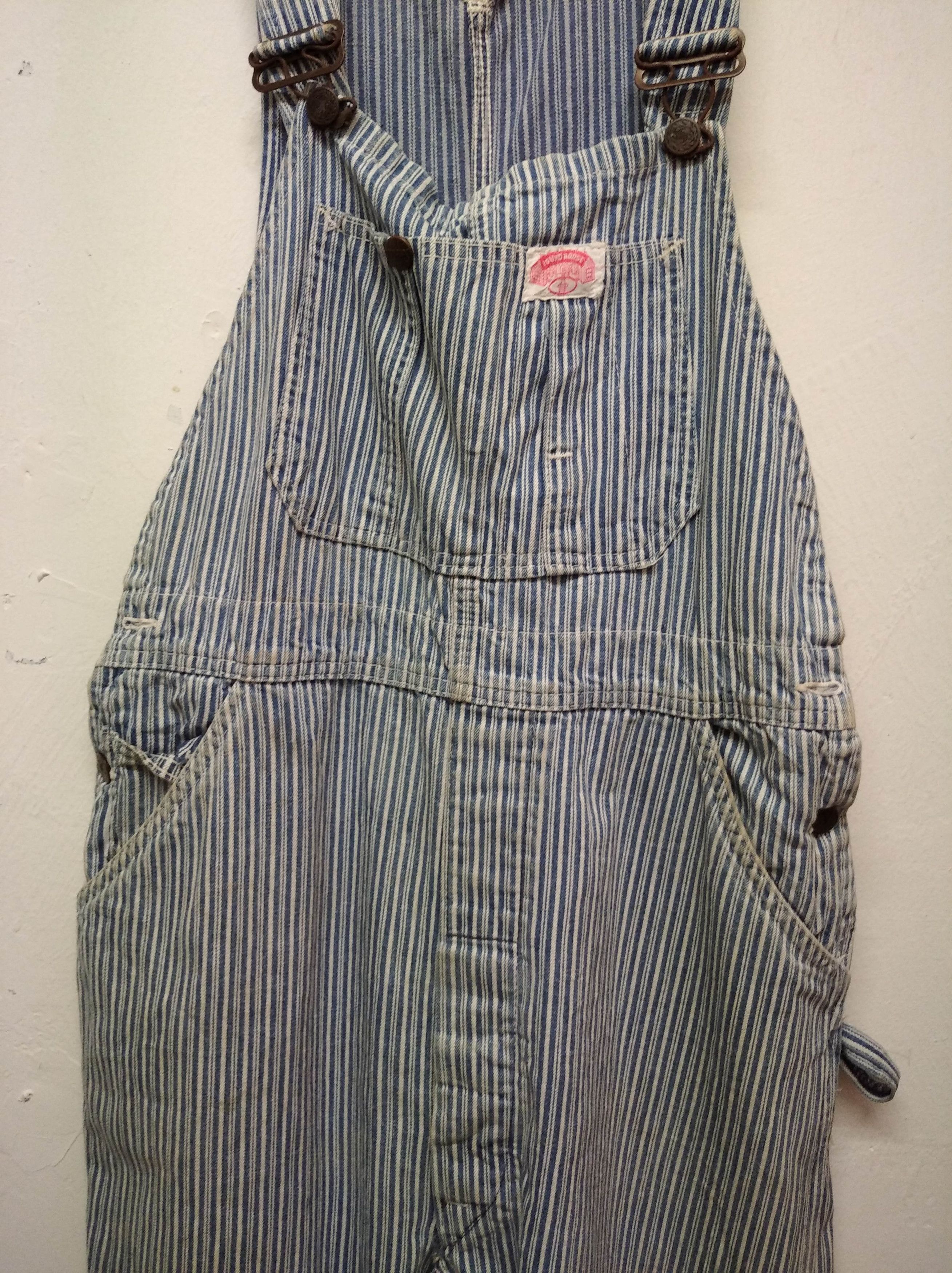 Overalls × Vintage × Workers Vintage round house railroad overall | Grailed