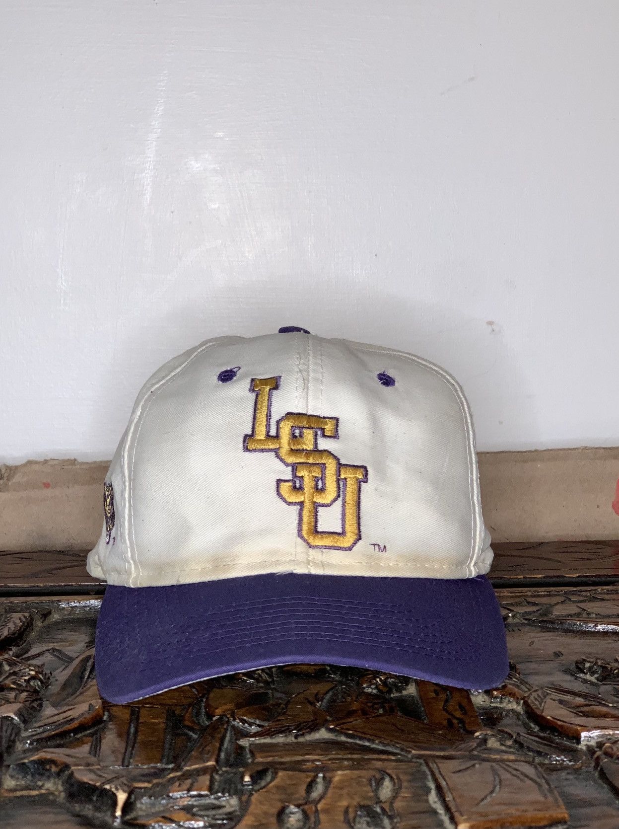 Ncaa × Retro Hat × Vintage Vintage 90s LSU hat | Grailed