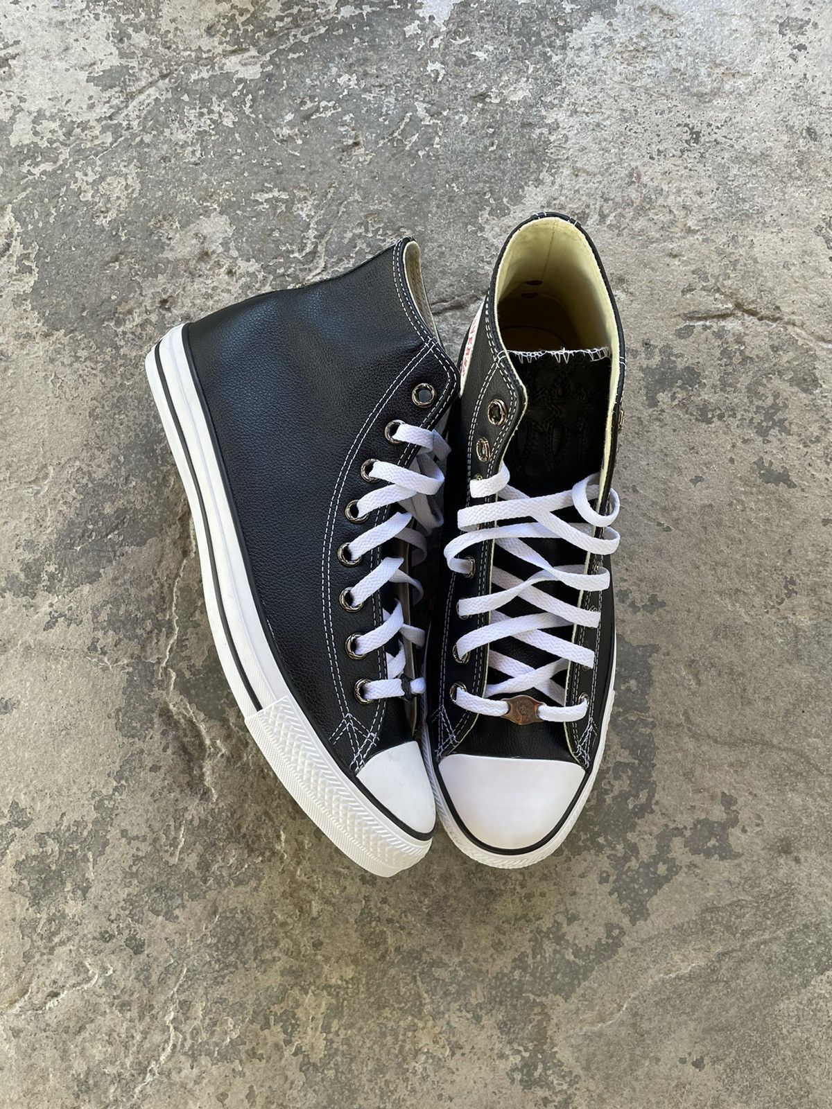 Chrome Hearts × Converse Chuck Taylor All Star Leather with Patches ...