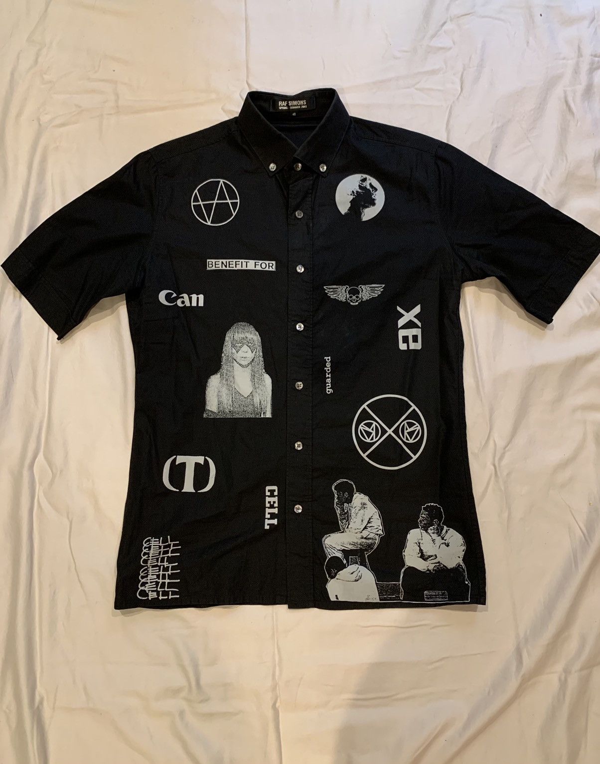 Raf Simons SS03 Consumed Cell shirt | Grailed
