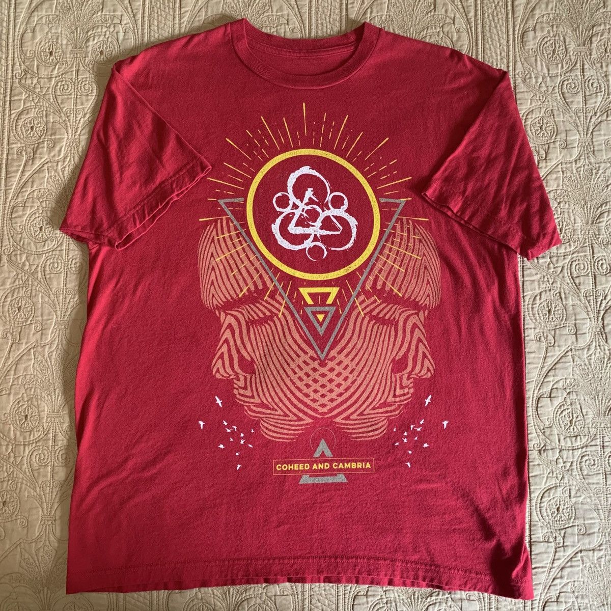 Band Tees × Streetwear × Vintage Coheed and Cambria Tour T-Shirt / Tee ...