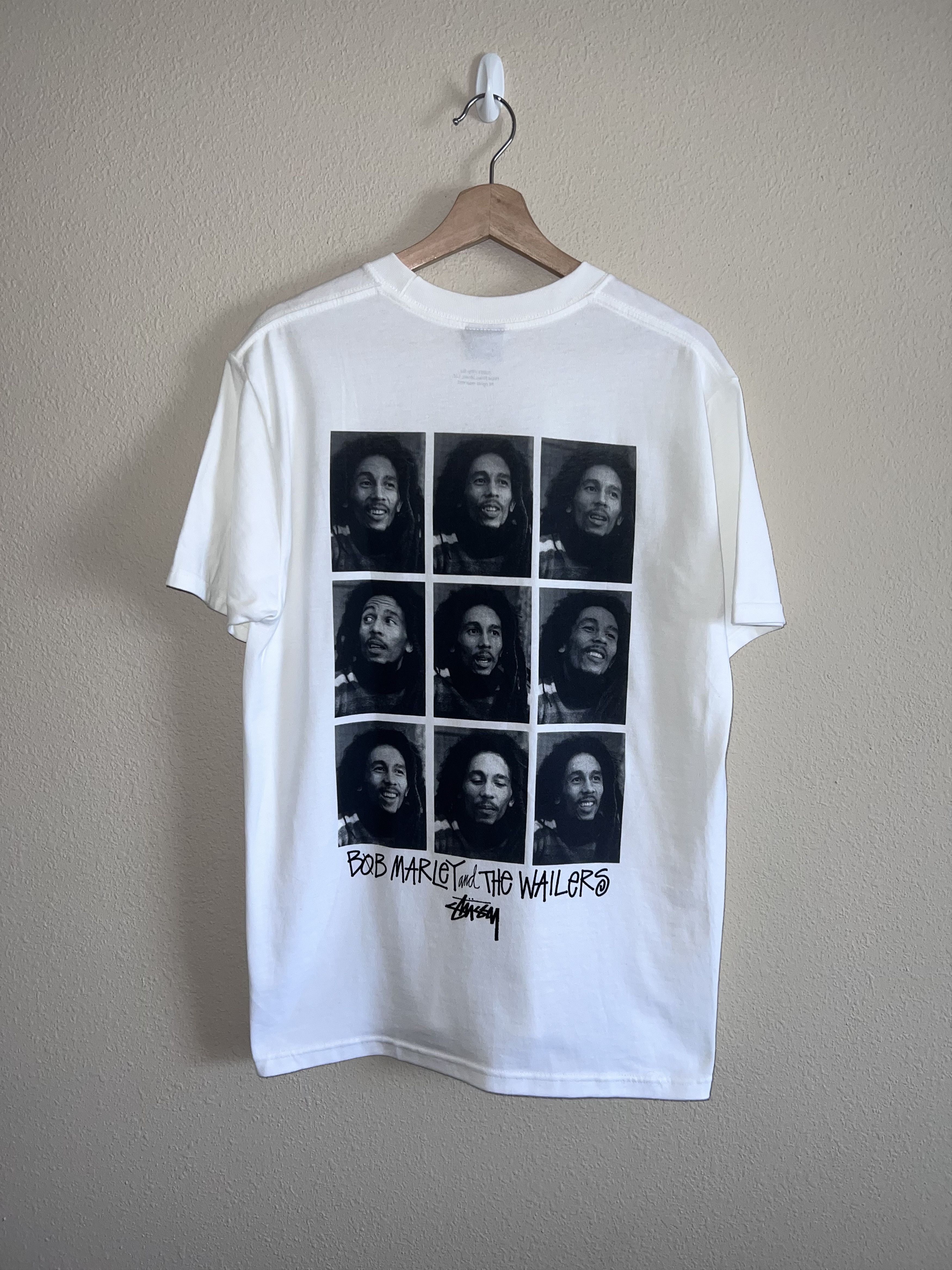Stussy Stussy Bob Marley Frames Tee White | Grailed