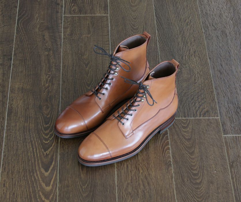 Carmina CARMINA BOURBON HORWEEN SHELL CORDOVAN BOOTS 9.5 UK OSCAR | Grailed
