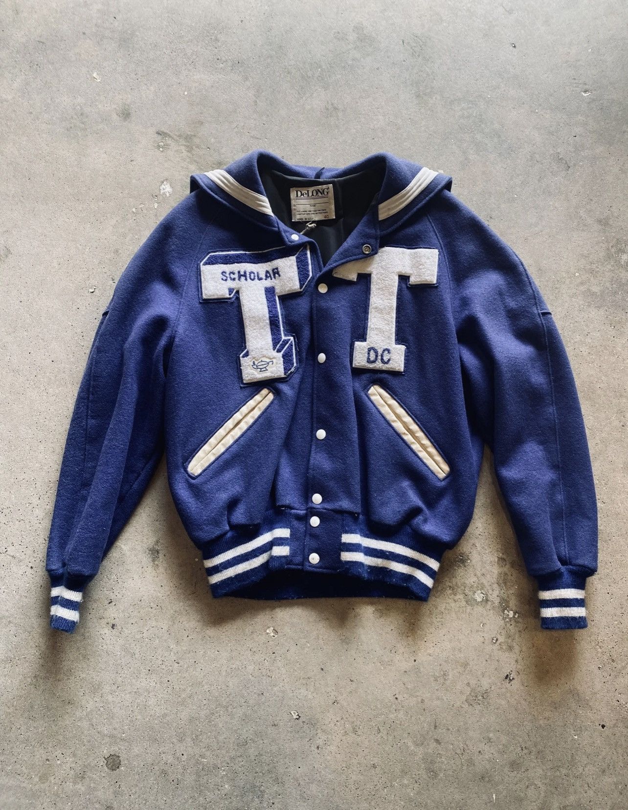 Vintage VARSITY LETTERMAN “SCHOLAR” JACKET | Grailed