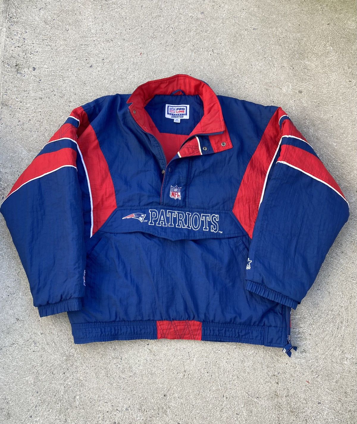 Vintage Vintage 90s Starter New England Patriots Proline Puff Jacket ...