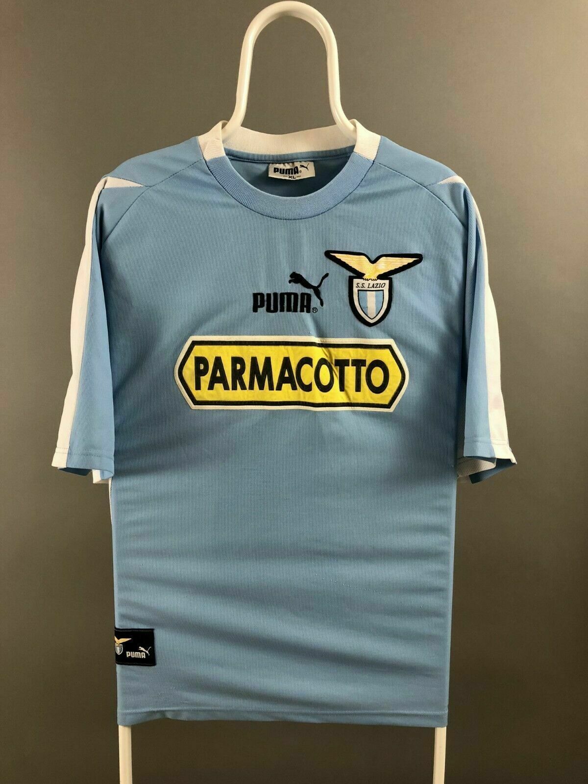 Puma × Soccer Jersey × Vintage SS LAZIO ITALY 2003 2004 PUMA HOME ...