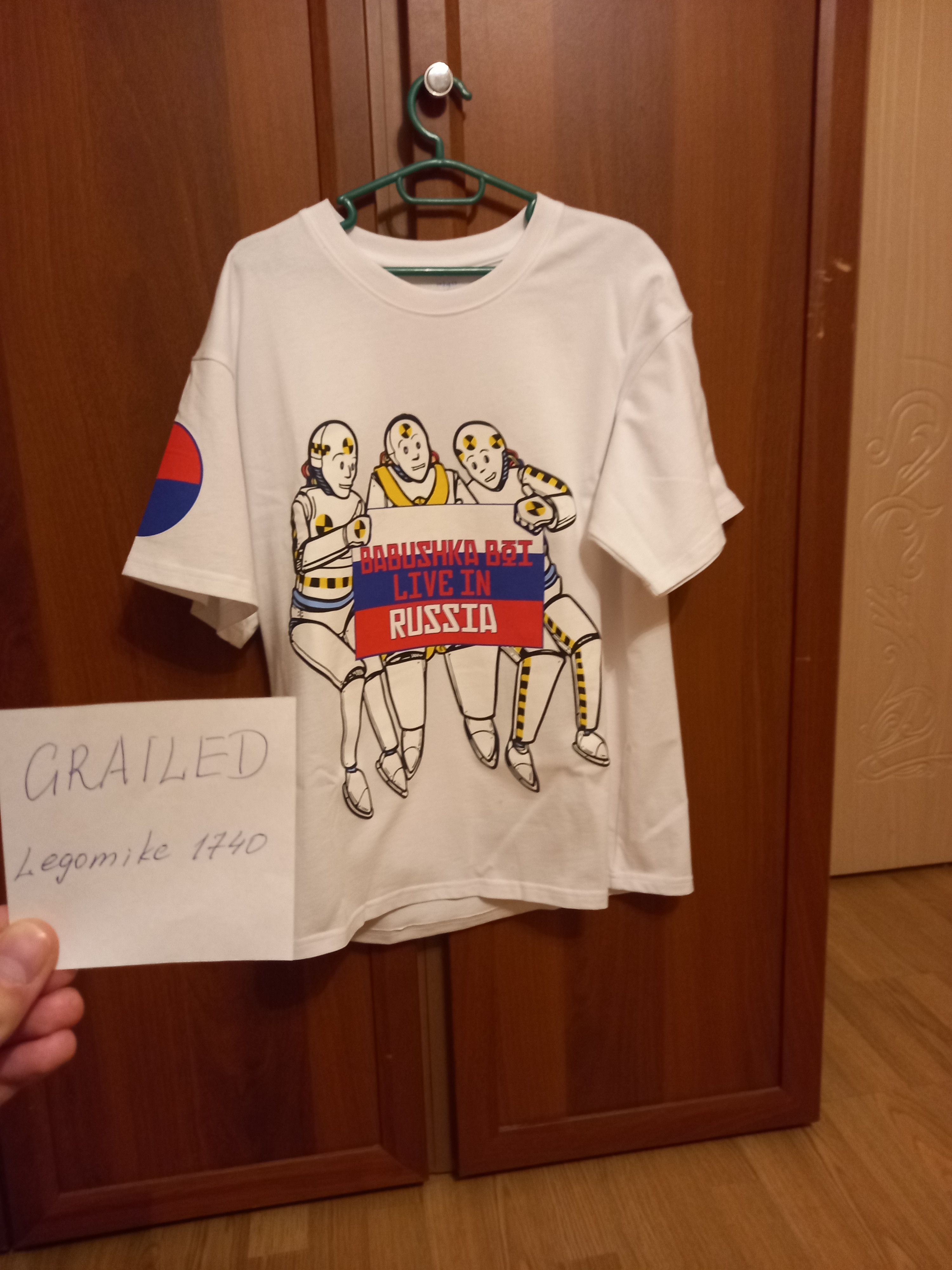 A$AP Rocky merch from a tour of Russia BABUSHKA BOI | Grailed