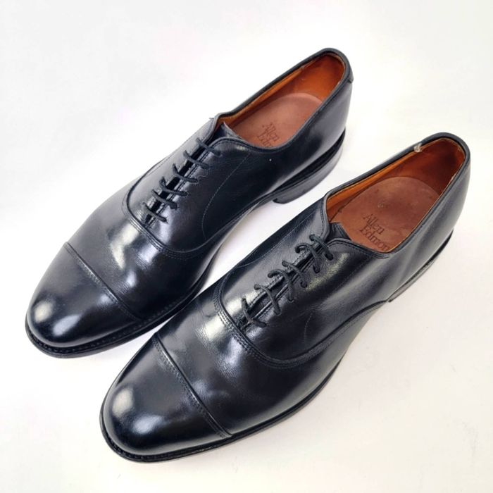 Allen Edmonds Allen Edmonds Park Avenue Cap-Toe Oxford in Black | Grailed