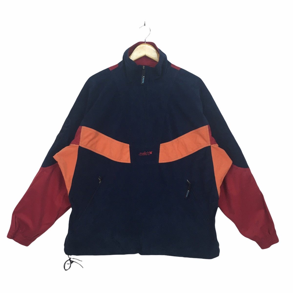 Vintage MELLO’S Half Zip Jacket Sweater Outdoor Mountain Wear | Grailed