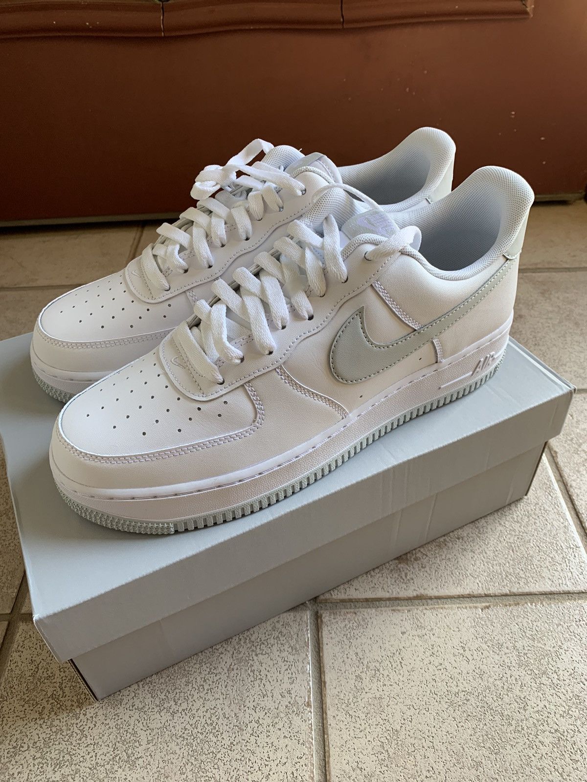 Nike Nike Air Force 1 pure platinum | Grailed