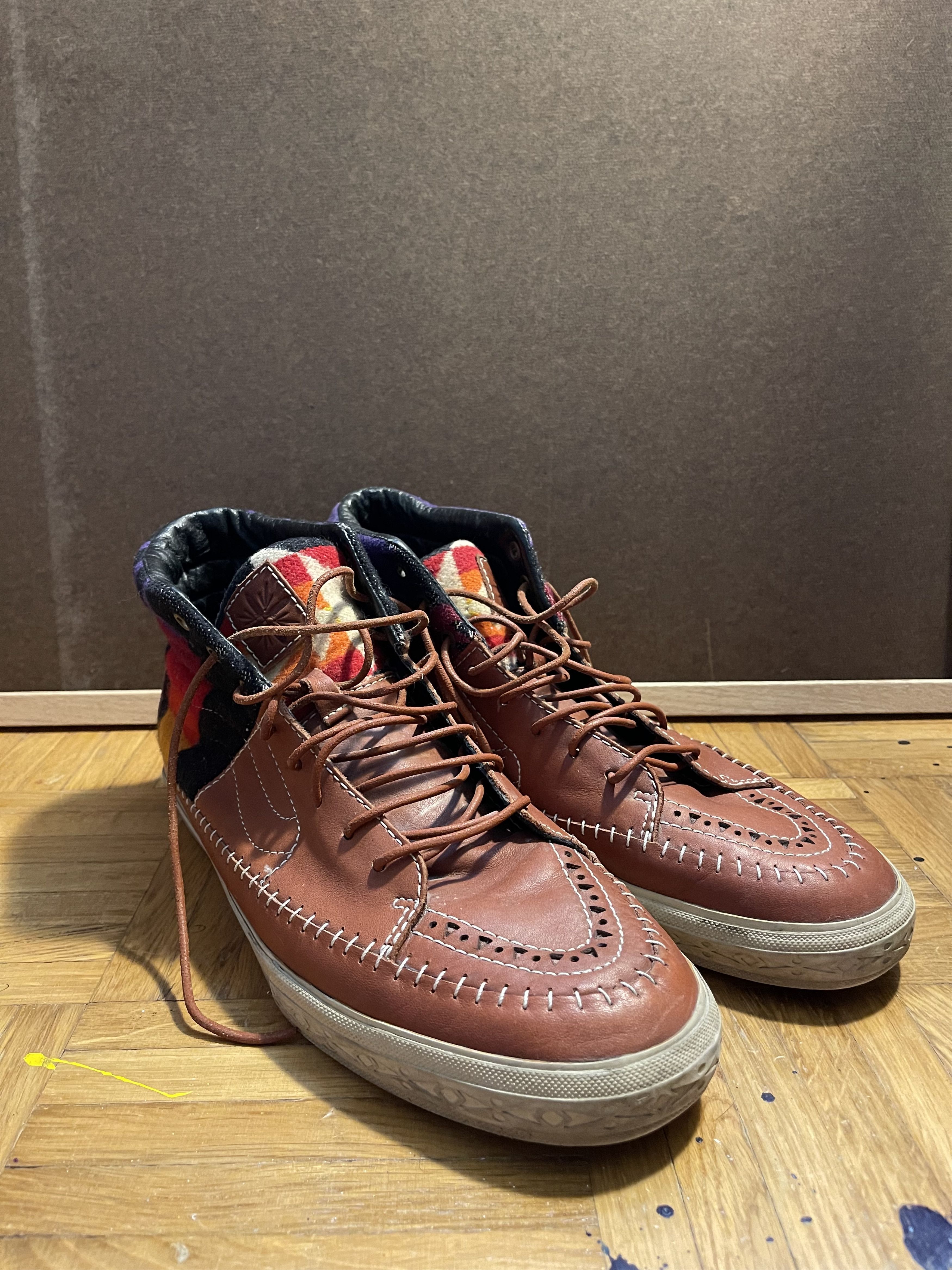 Taka Hayashi × Vans Vans Vault x Taka Hayashi Pendleton Wool Sk8 Hi ...