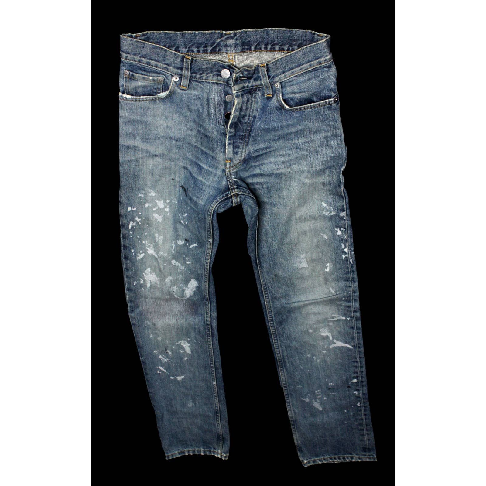 Helmut Lang SOLD 1998 Helmut Lang Painter Jean (Repaired) | Grailed