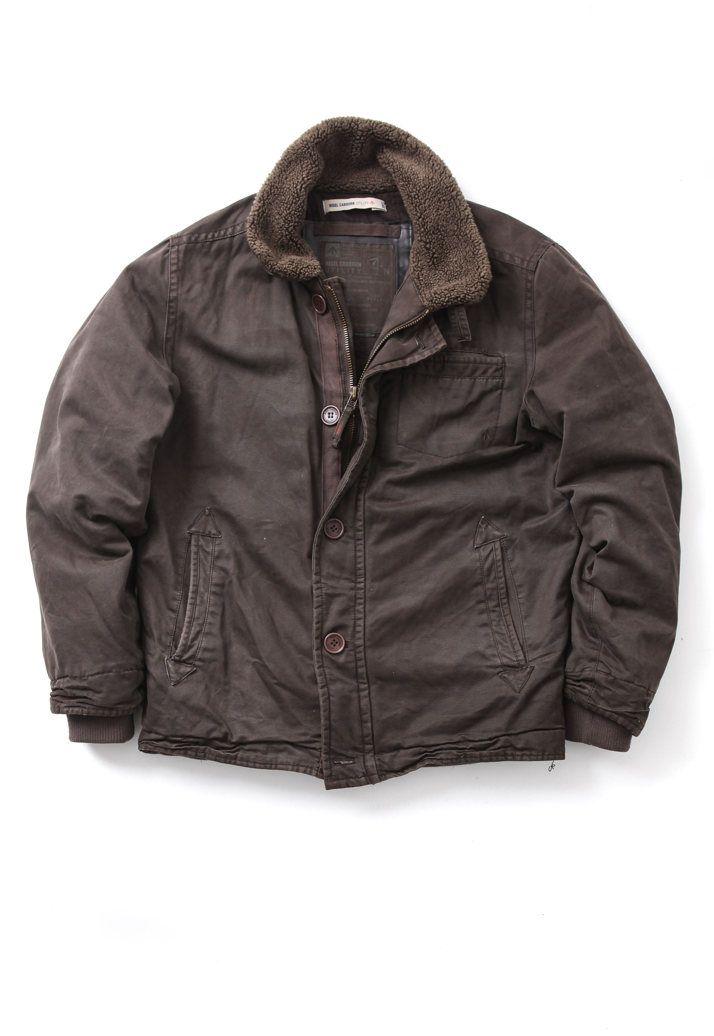 Nigel Cabourn × Vintage Vintage NIGEL CABOURN Utility Jacket Work A7908 ...