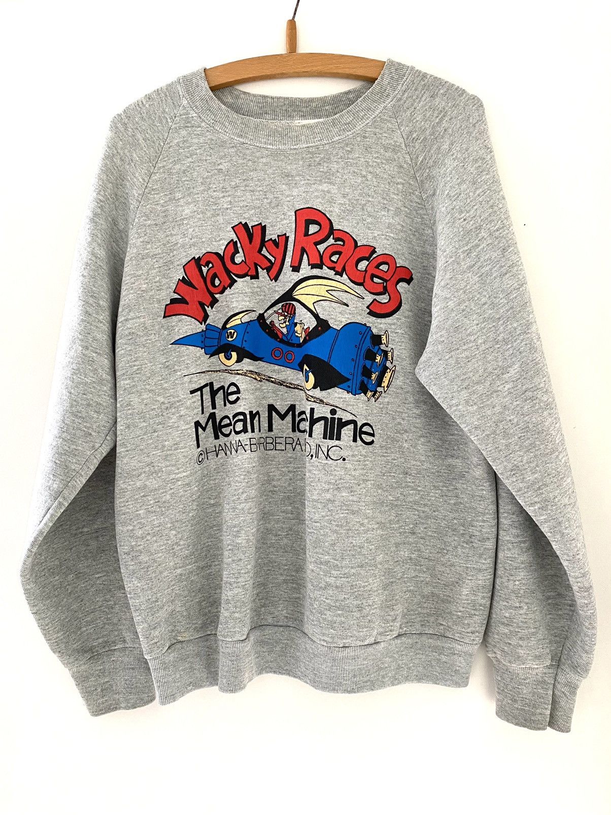 Vintage VTG 80s WACKY RACES Sweatshirt Official Hanna-Barbera | Grailed