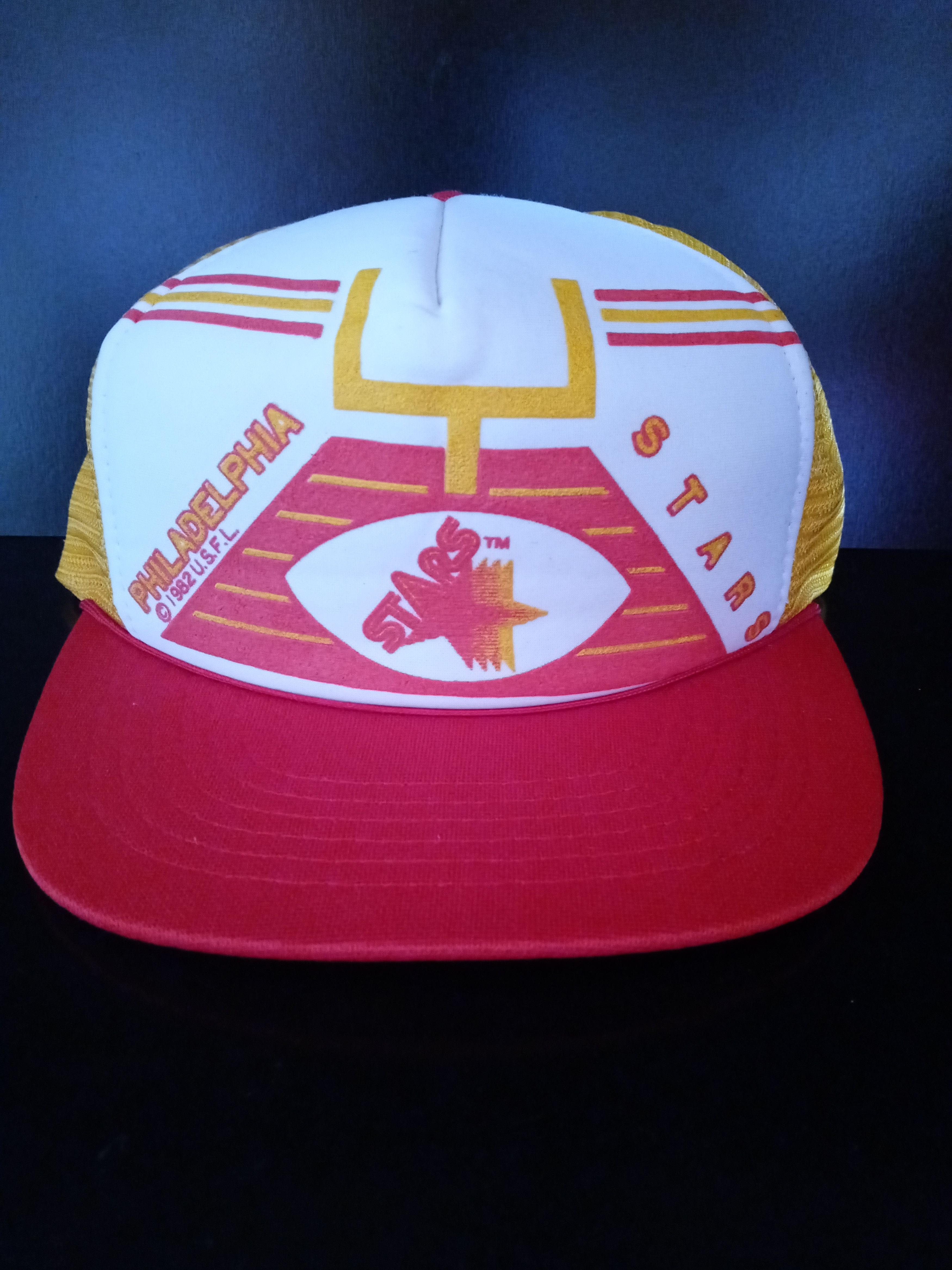 Vintage Vintage 1982 Philadelphia Stars USFL Football Trucker Hat | Grailed