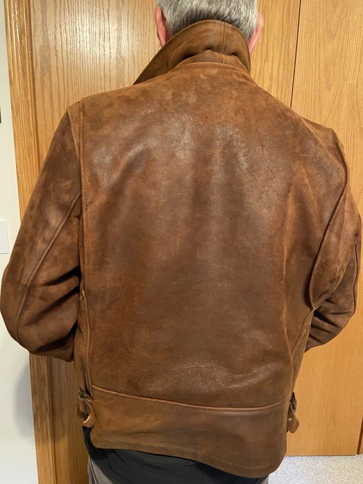 Overland Overland Nubuck Leather Jacket | Grailed