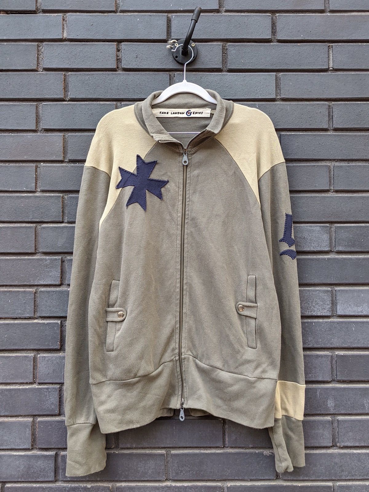 Fake London Genius × Streetwear Fake London Genius zip sweater | Grailed