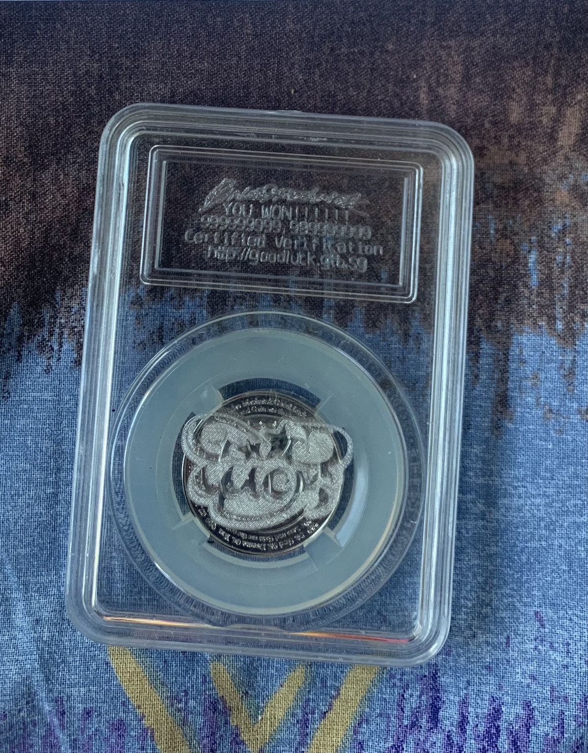 Sad Boys Bladee Mechatok Good Luck Coin | Grailed