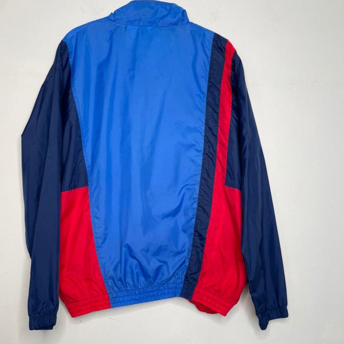 Nike Vintage Nike Blue and Red Track Jacket | Grailed