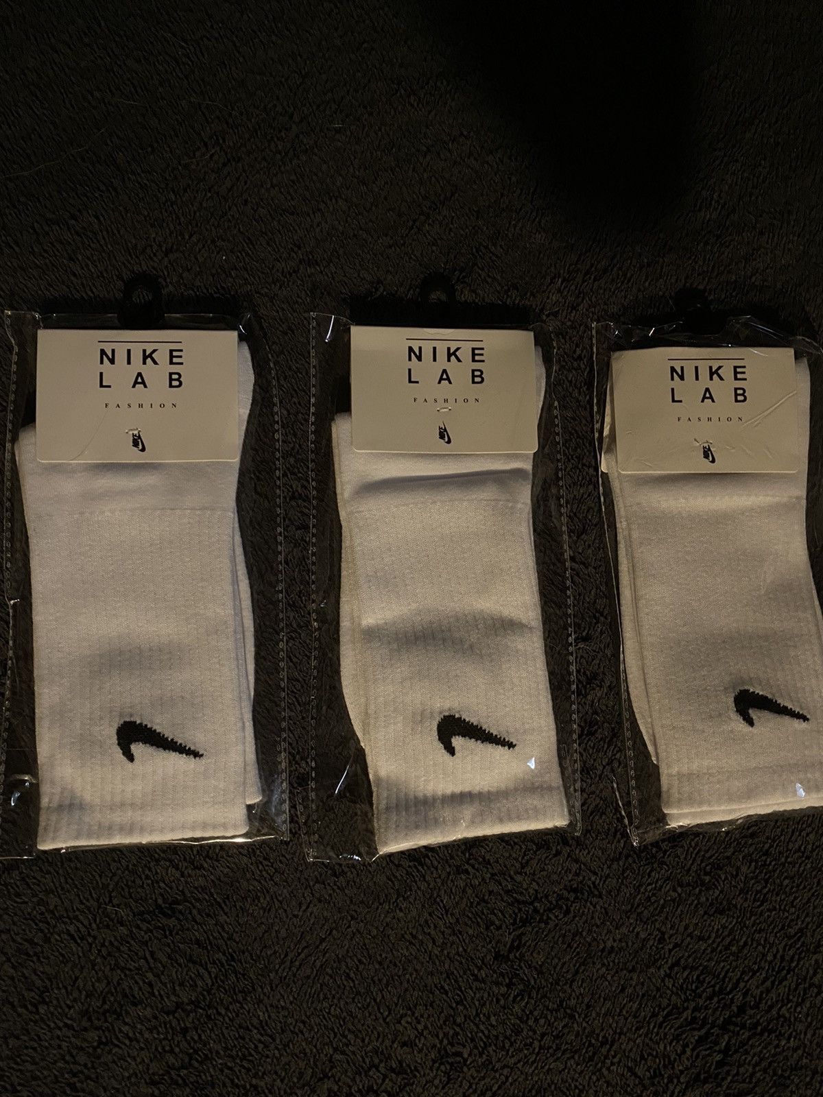 Nike Nike LAB White Color Socks. - 3 Pairs | Grailed