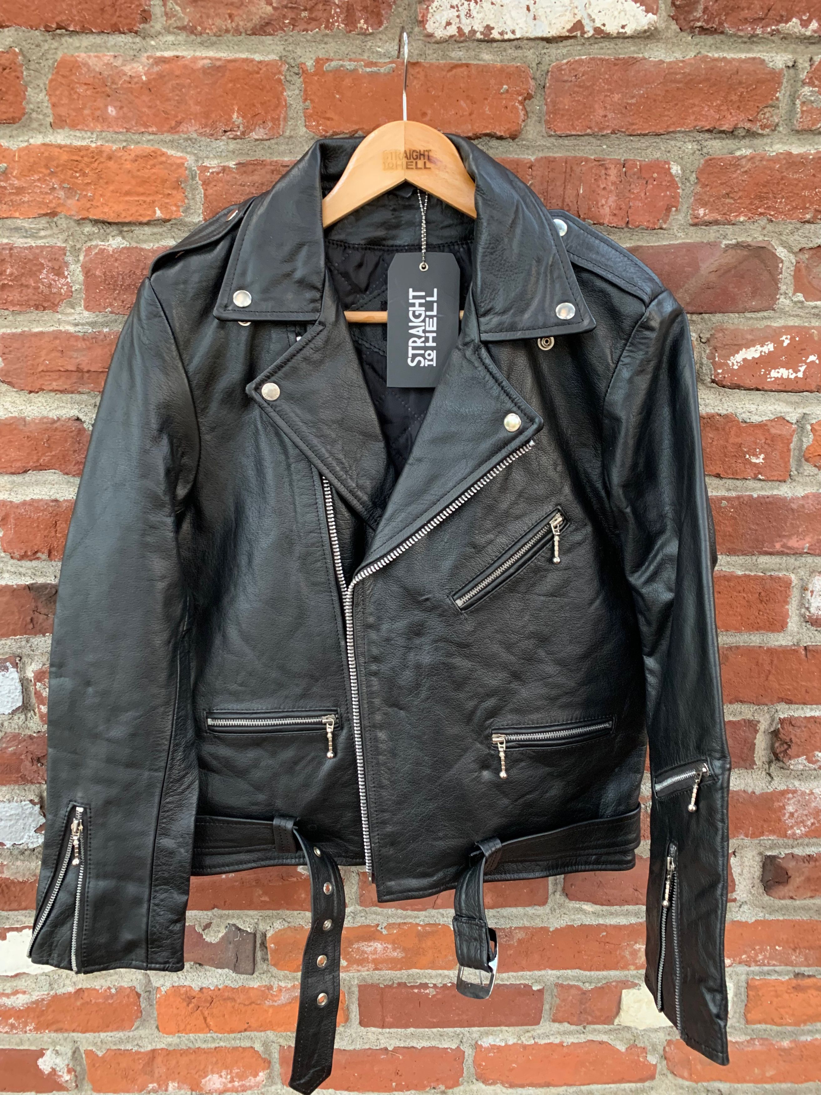 Straight To Hell Straight to Hell - Leather Jacket 38 Barracuda / Commando | Grailed