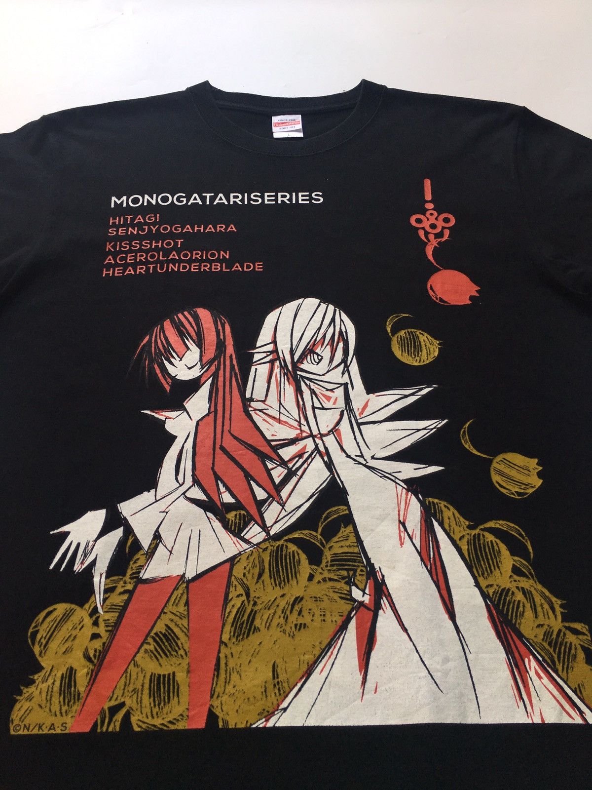 Anime × Japanese Brand Rare Monogatari Series Art ByHajime Ueda | Grailed