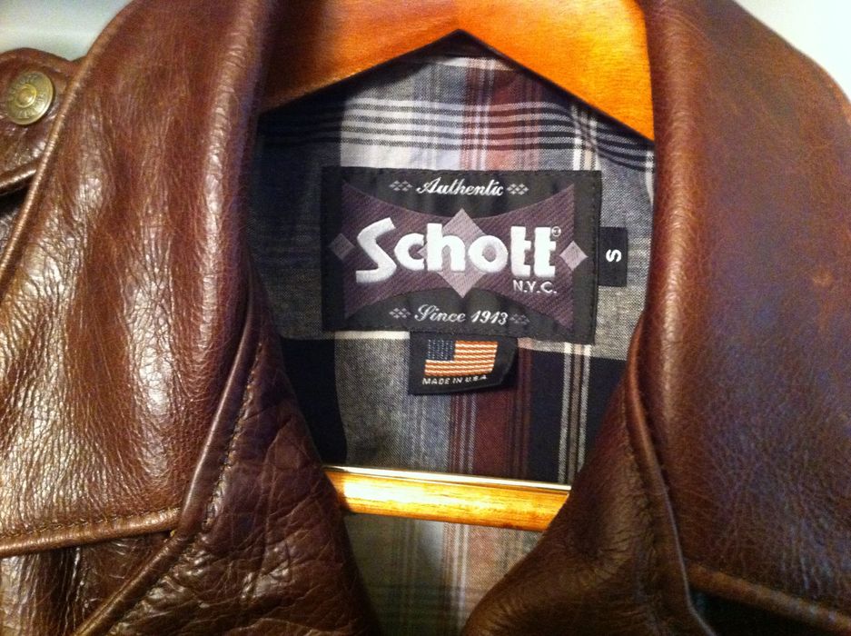 Schott 626 Perfecto - Brown | Grailed