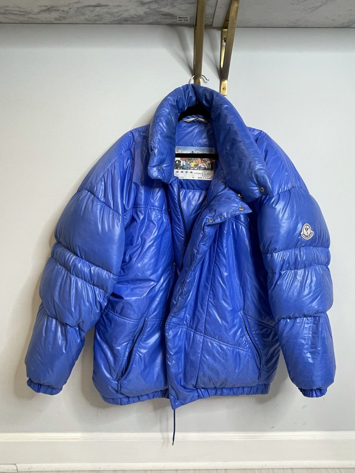 Moncler × Rare × Vintage Moncler Grenoble 80S Down VERITABLE Jacket 4 ...