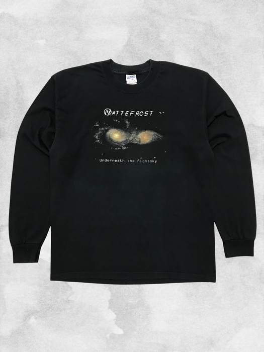 Vintage NATTEFROST Vintage Long Sleeve Band Tee Metal Y2K 90s Rock ...