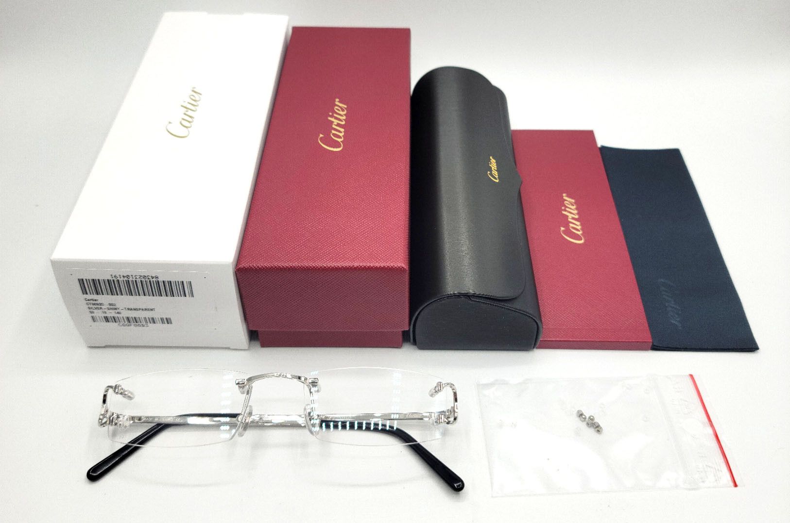 Cartier NEW! Cartier Big C Piccadilly Silver Glasses CT0092O | Grailed