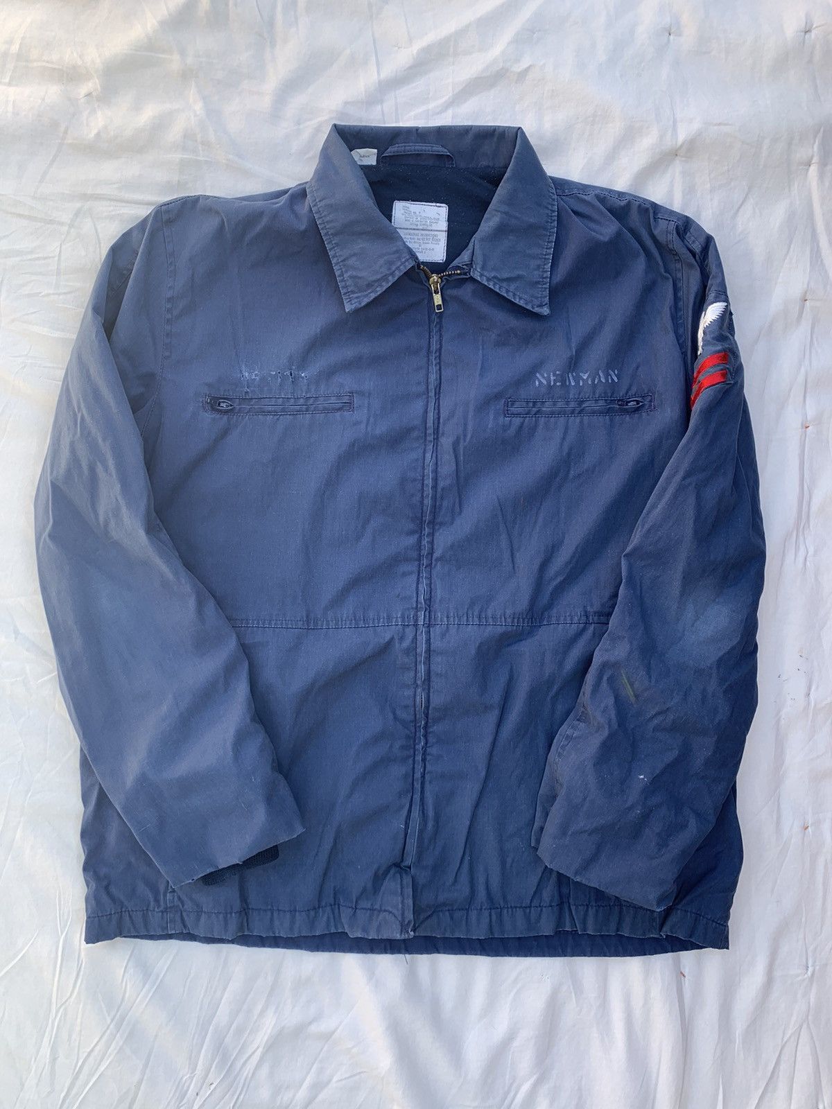 Vintage 1990s US Navy Utility Jacket | Grailed