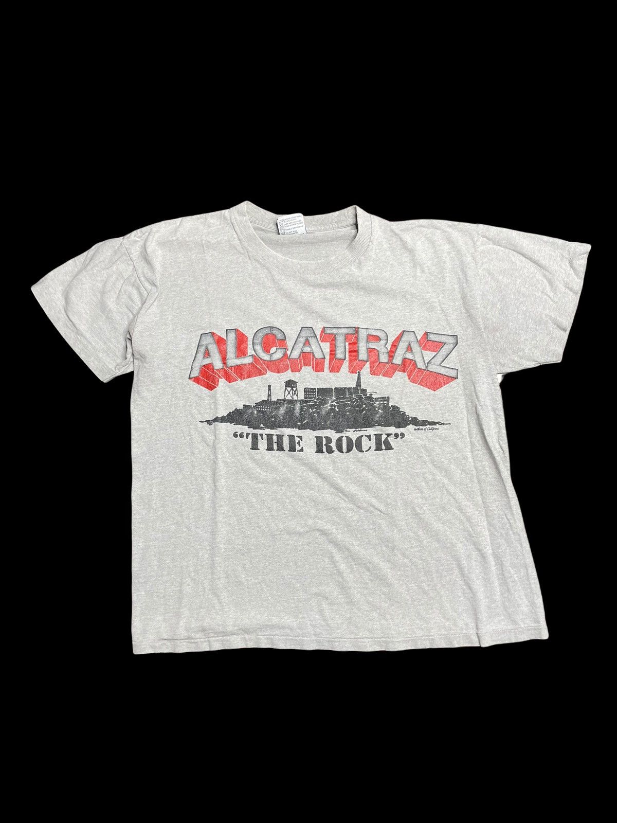 Vintage 1970s Alcatraz vintage graphic tee | Grailed