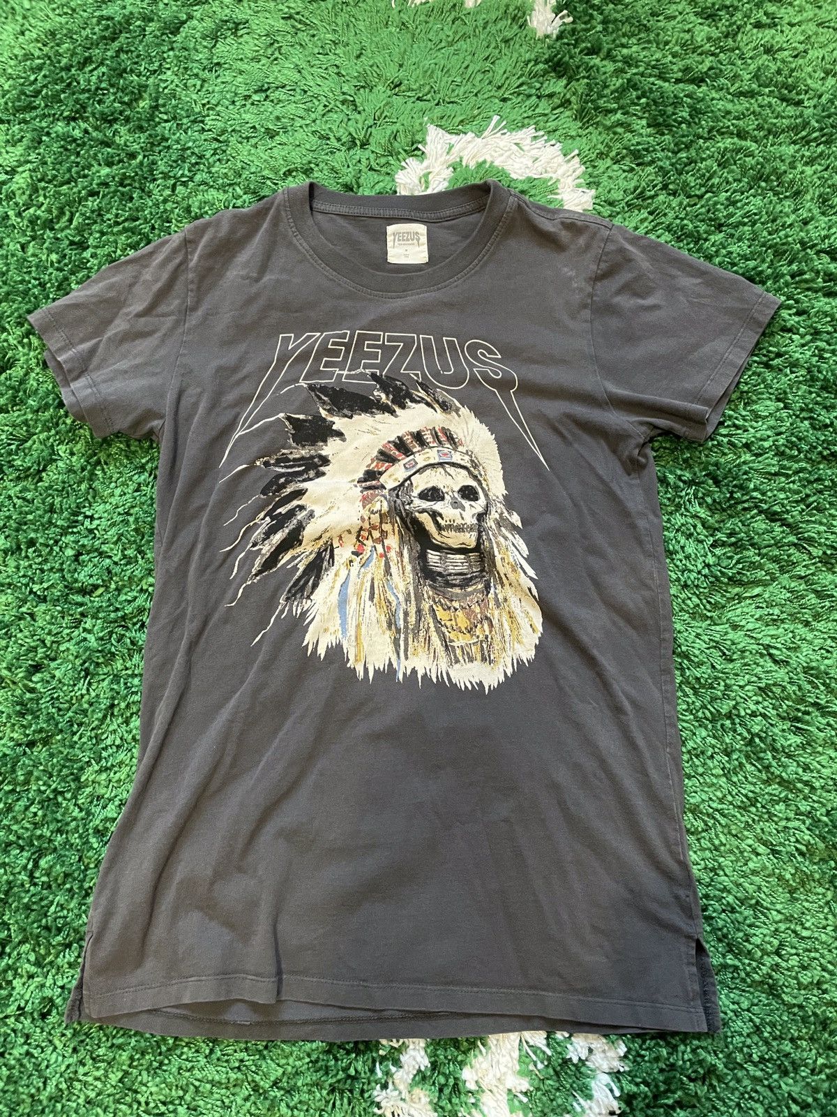 Kanye West Kanye West Yeezus Tour Indian Skull Tee | Grailed