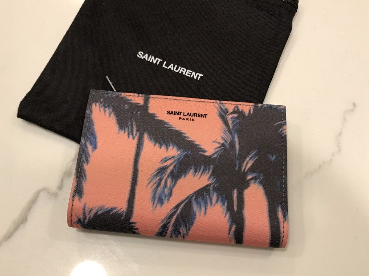 Saint Laurent Paris × Yves Saint Laurent Saint Laurent palm tree print ...