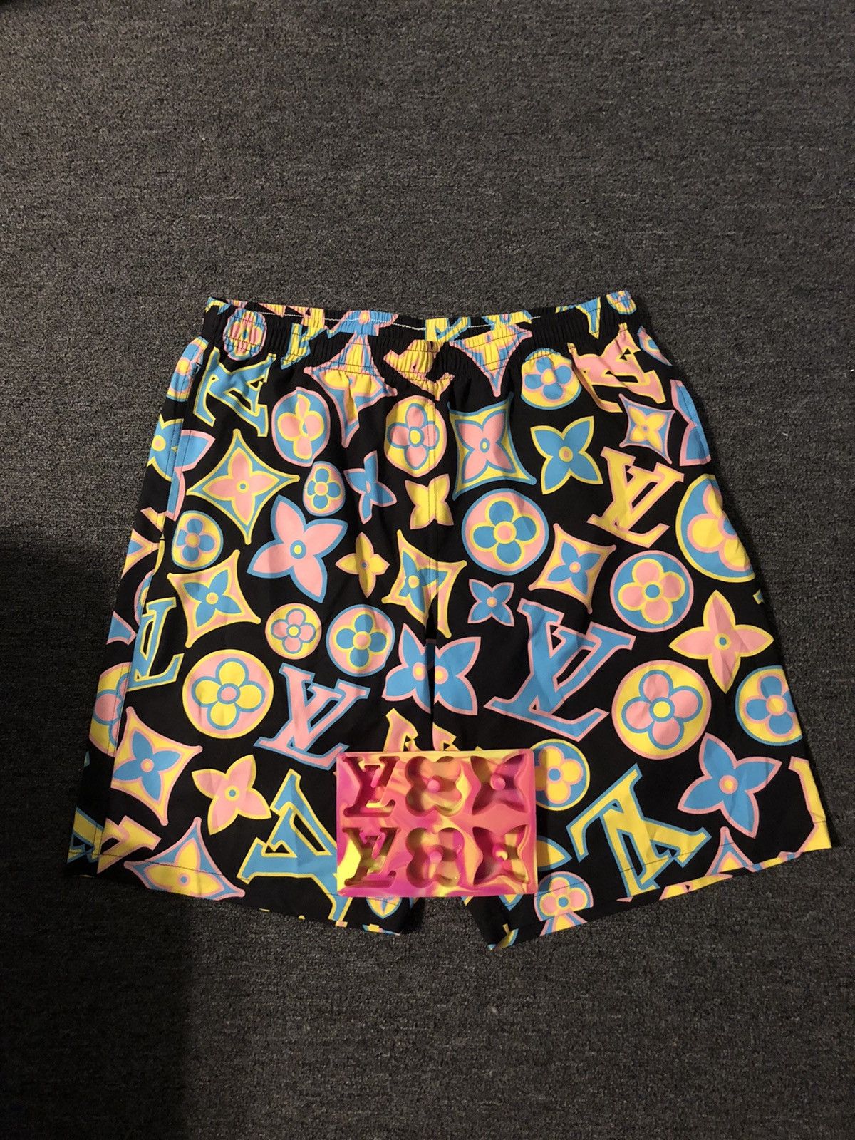 Imran Potato Imran Potato Fancy shorts LV swimshorts and LV ice tray ...